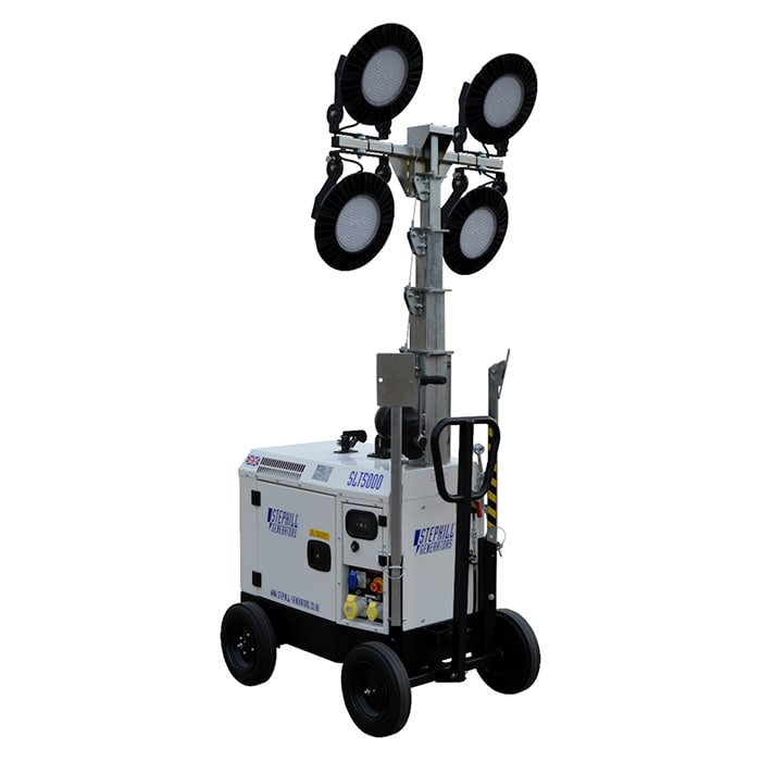 Lighting Equipment: Portable Mini Diesel LED Lighting Tower